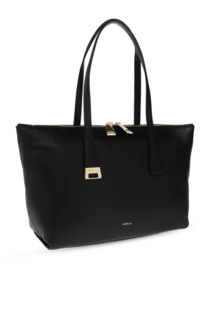 Furla Olivia Medium Shopper Bag - Black