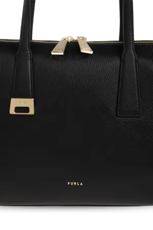 Furla Olivia Medium Shopper Bag - Black