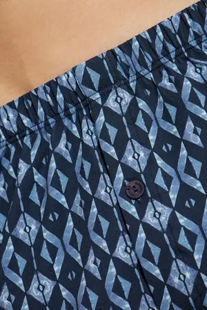 Hanro Patterned Boxers - Blue