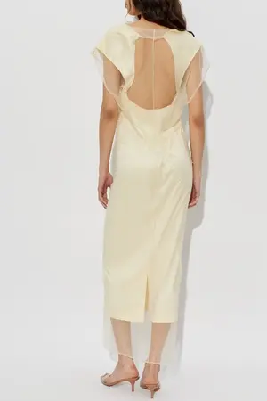 Sportmax Viale Midi Dress - Yellow
