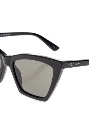 Alexander McQueen Cat-eye Sunglasses - Black