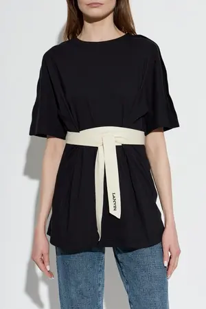 LANVIN Top With Waist Belt