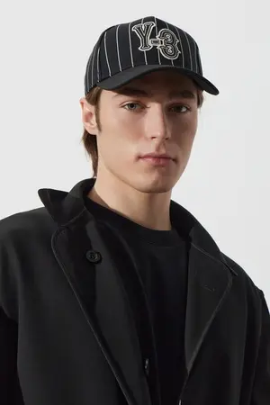 Y3 Cap With Visor - Black