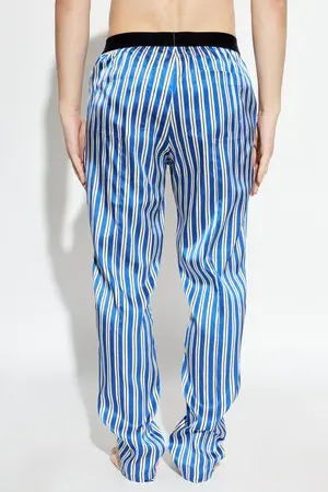 TOM FORD Silk Pajama Bottoms - Blue