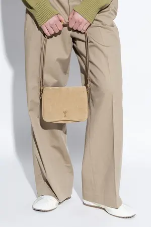 Ami Paris Paris’ Shoulder Bag - Beige