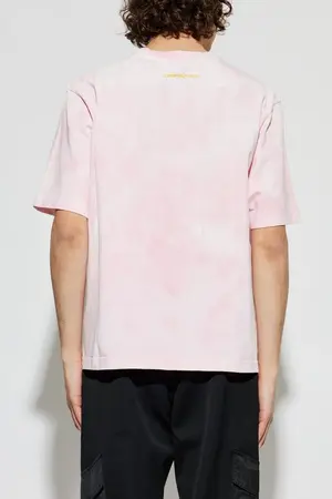 Casablanca T-shirt With Print - Pink