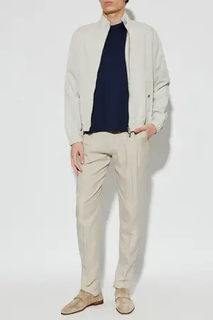 Eleventy Suede Loafers