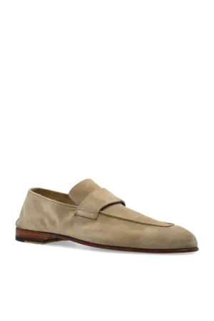 Eleventy Suede Loafers