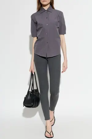 JIL SANDER Wool Trousers With Zippered Legs