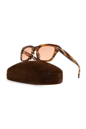TOM FORD Rectangle Sunglasses - Brown