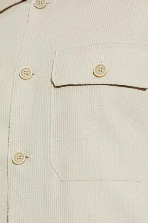 Eleventy Pocket Shirt - Cream