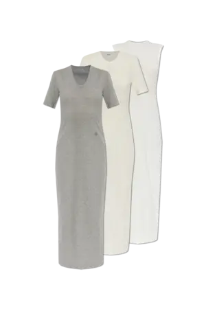 Jil Sander Logo Dresses