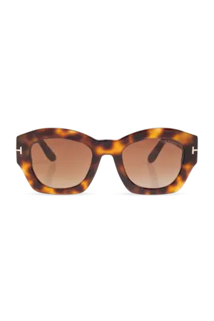TOM FORD Sunglasses With Uv Protection - Brown