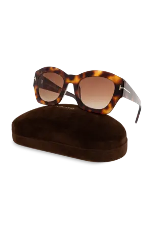 TOM FORD Sunglasses With Uv Protection - Brown