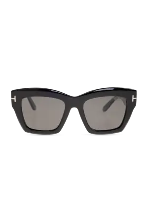 TOM FORD Square Frame Sunglasses - Black