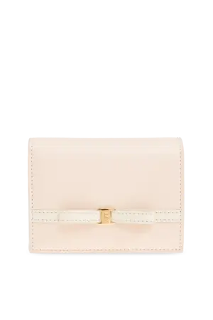 FERRAGAMO Leather Wallet - Pink