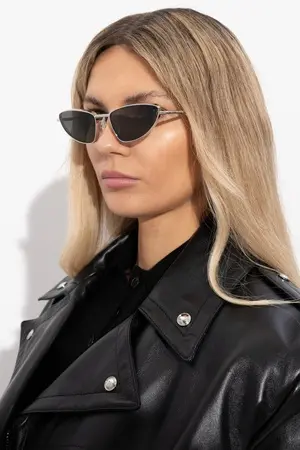 Alexander McQueen Cat-eye Sunglasses - Silver