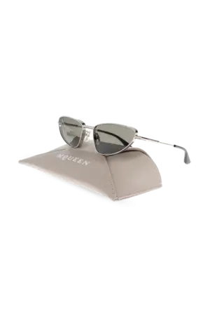 Alexander McQueen Cat-eye Sunglasses - Silver