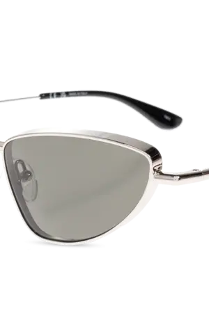 Alexander McQueen Cat-eye Sunglasses - Silver