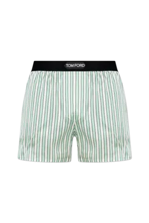 TOM FORD Silk Boxers - Green