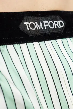 TOM FORD Silk Boxers - Green