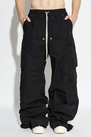Rick Owens Cargo Trousers - Black