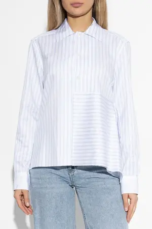 JW Anderson Asymmetric Striped Shirt
