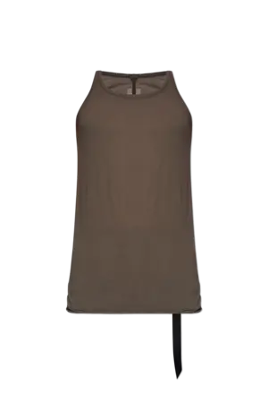 Rick Owens Sleeveless T-shirt - Brown