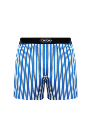 TOM FORD Silk Boxers - Blue
