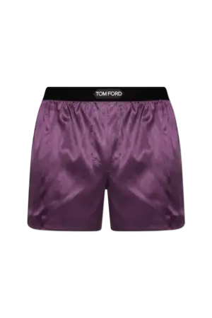 TOM FORD Silk Boxers - Purple