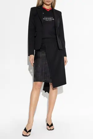 Vetements Wool Blazer With Double Vent