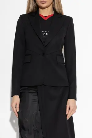 Vetements Wool Blazer With Double Vent