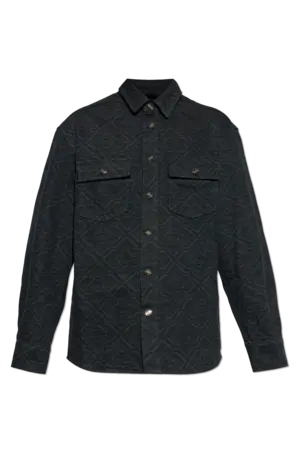 Casablanca Denim Shirt With Monogram