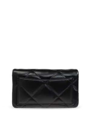 Tory Burch Chain Wallet 'kira Diamond - Black
