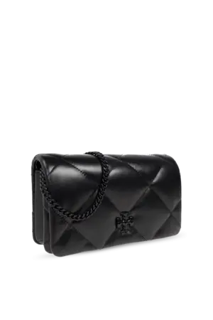 Tory Burch Chain Wallet 'kira Diamond - Black