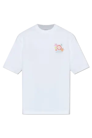 Casablanca T-shirt With Logo - White