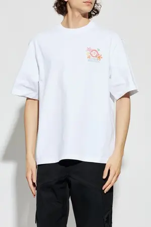Casablanca T-shirt With Logo - White