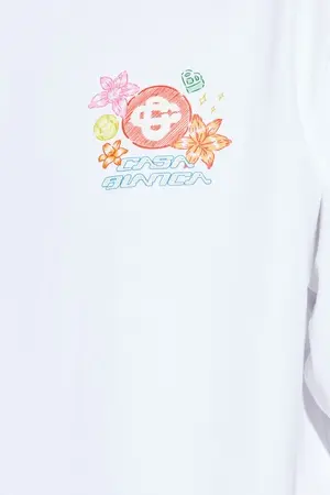 Casablanca T-shirt With Logo - White