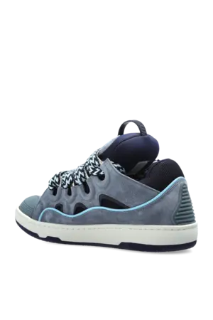 LANVIN Curb Low Top Sneakers
