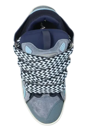 LANVIN Curb Low Top Sneakers