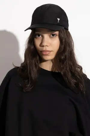 Ami Baseball Cap - Black