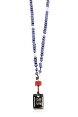 Dsquared2 Necklace With Pendant - Blue