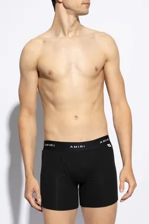 Amiri Boxer Shorts With Logo