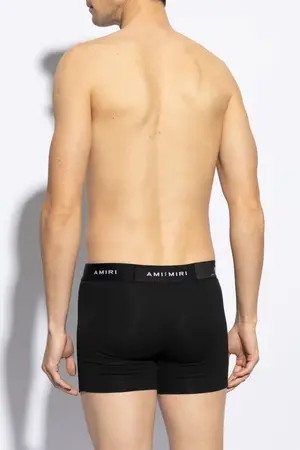 Amiri Boxer Shorts With Logo