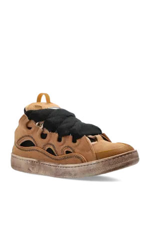 LANVIN Curb Sneakers - Brown