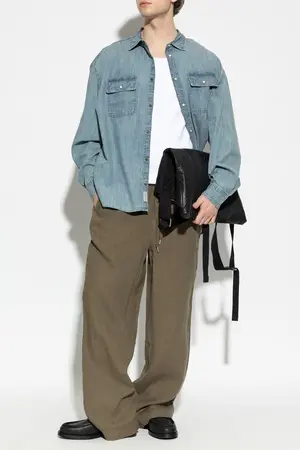 ALLSAINTS Denim Shirt ‘gribbs - Blue