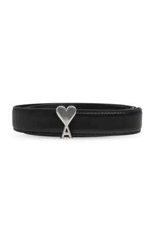 Ami Leather Belt - Black
