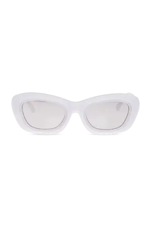 Attico Rectangle Sunglasses - White