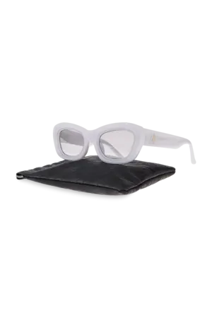 Attico Rectangle Sunglasses - White
