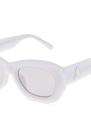 Attico Rectangle Sunglasses - White